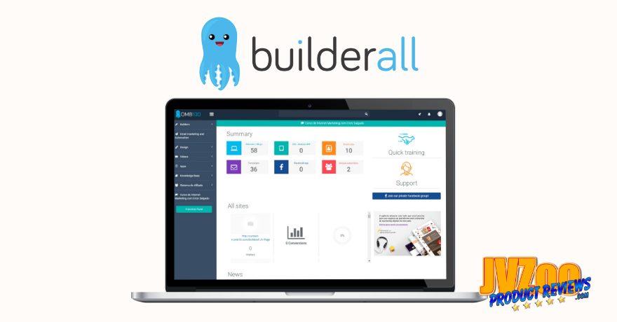 Builderall Review and Bonuses + SPECIAL BONUSES & COUPON | JVZooProductReviews.com
